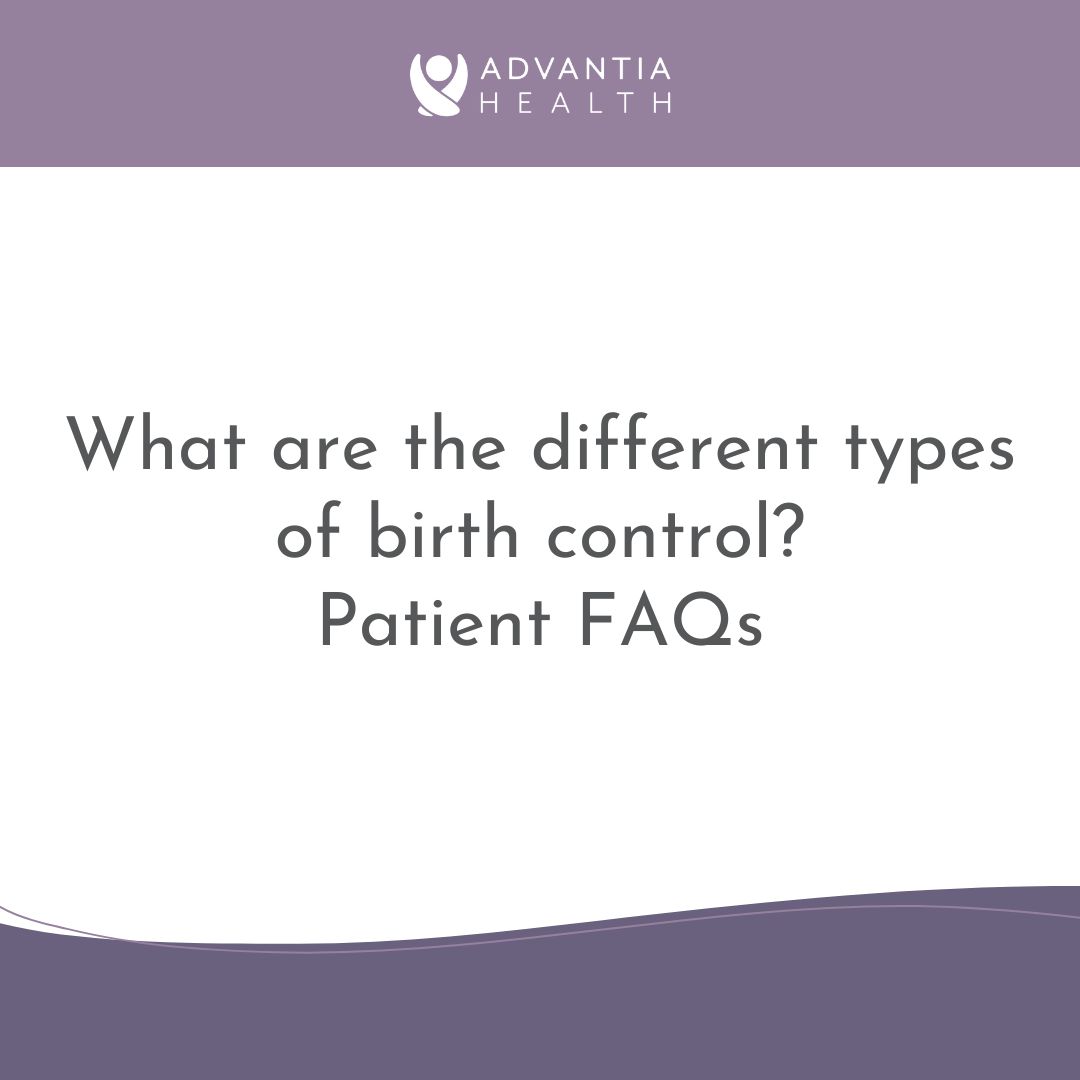 What are the different types of birth control? | Patient FAQs ...